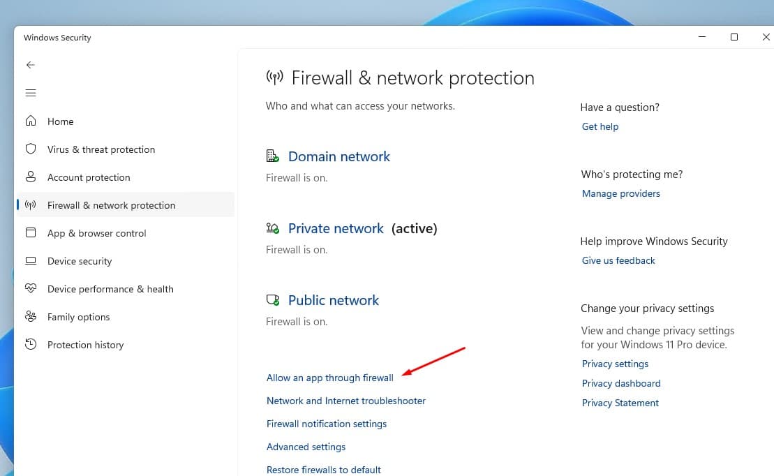 Jak povolit aplikaci prostřednictvím brány firewall v systému Windows ...