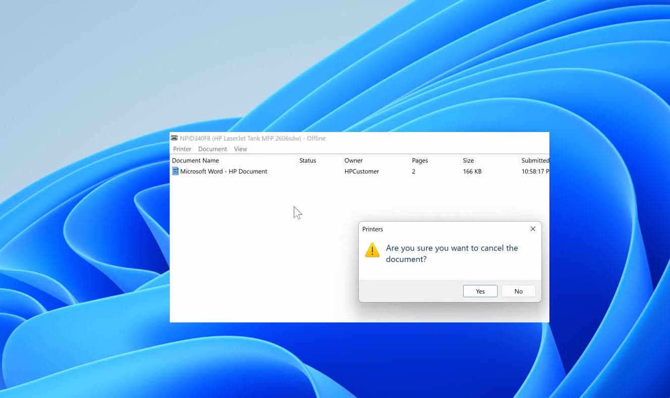 Ako vyčistiť tlačový front, keď sa dokument zasekol - Globalny Geek