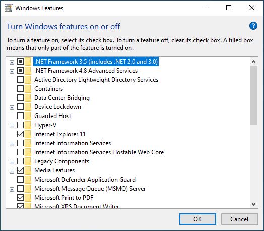 Net Framework 3.5 Błąd instalacji 0x800f081f Windows 11 - Globalny Geek