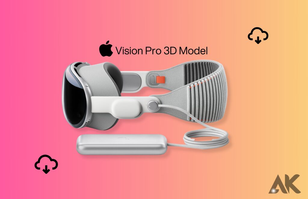 Pobierz model Apple Vision Pro 3D: Stwórz własne doświadczenia ...