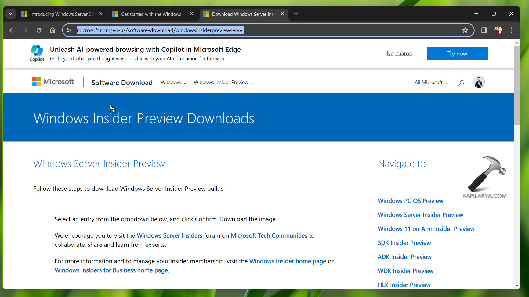 Jak pobrać plik ISO Windows Server 2025 - Globalny Geek