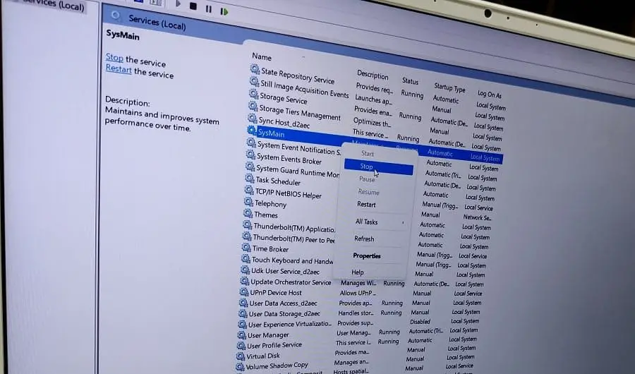 [Вирішено] Високе використання диска Sysmain Sysmain у Windows 11 - Globalny Geek